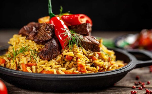Jamaican Beef Rice Pilaf | Chef Wan Lifestyle