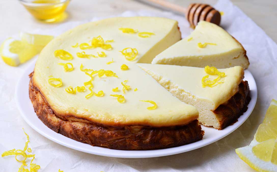 Greek Honey Citrus Cheesecake | Chef Wan Lifestyle