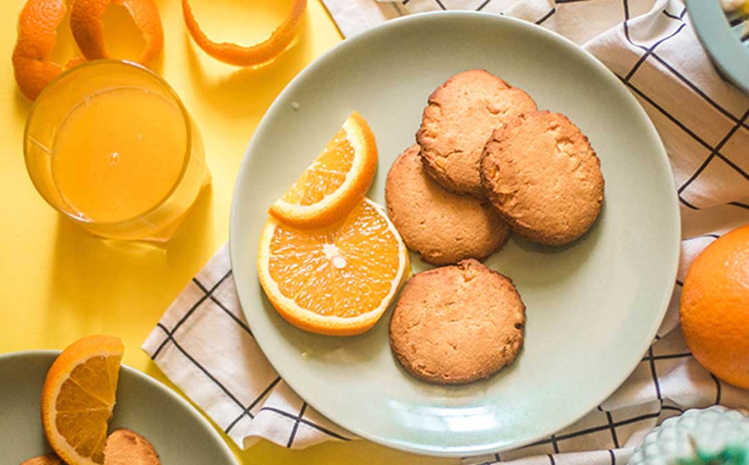 Orange Shortbread Biscuits | Chef Wan Lifestyle