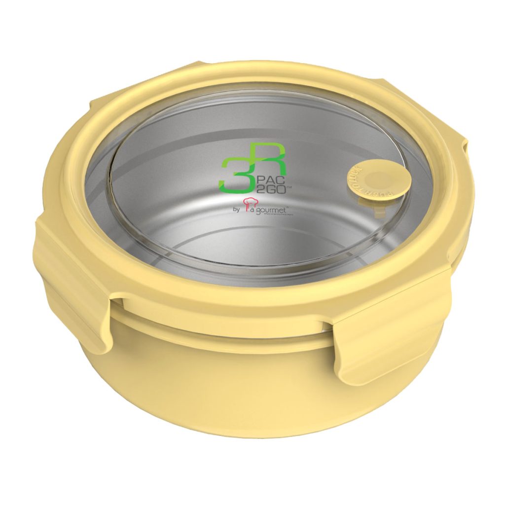 La gourmet 3R PAC2GO Sassy Collection 1L Round Lunch Box Set | Chef Wan ...